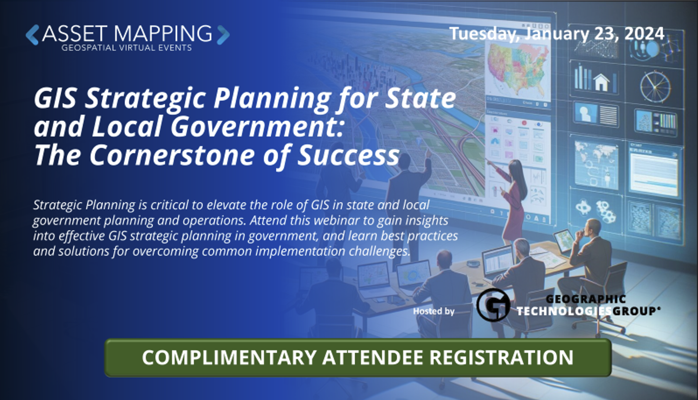 Webinar Replay: GIS Strategic Planning for State and Local Government